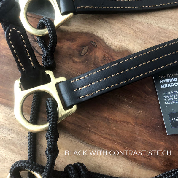 Synthetic Leather Hybrid Halter – The Horse Education Company